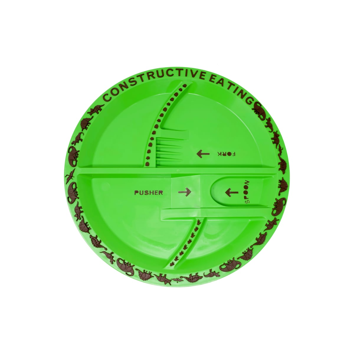 Dinosaur Plate | Constructive Eating | Wish