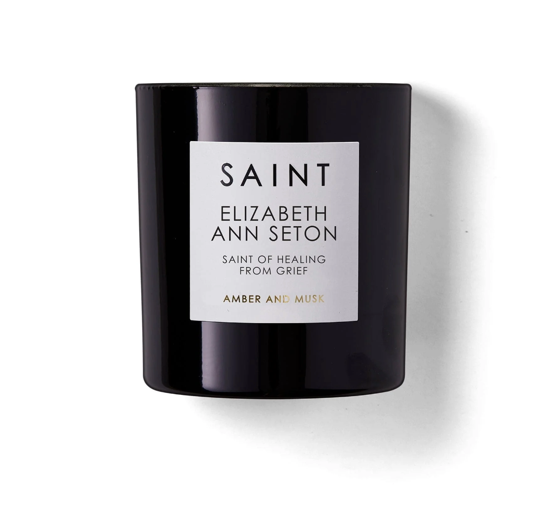 Saint Elizabeth Ann Seton Saint of Grief 11 oz Candle | Saint | Wish