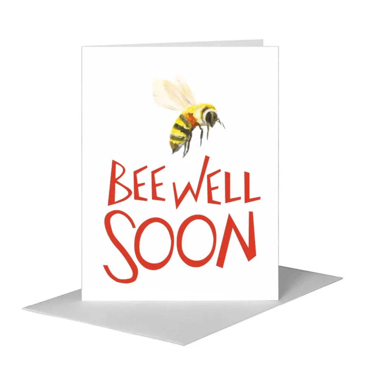 "Bee Well Soon" Bumblebee, Greeting Card (8285C) By Printed Canvas | Wish