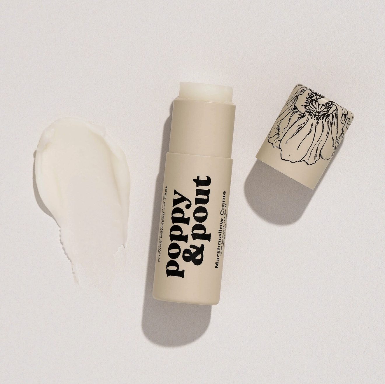 Poppy & Pout | Read My Lips - Marshmallow Creme Lip Balm | Wish